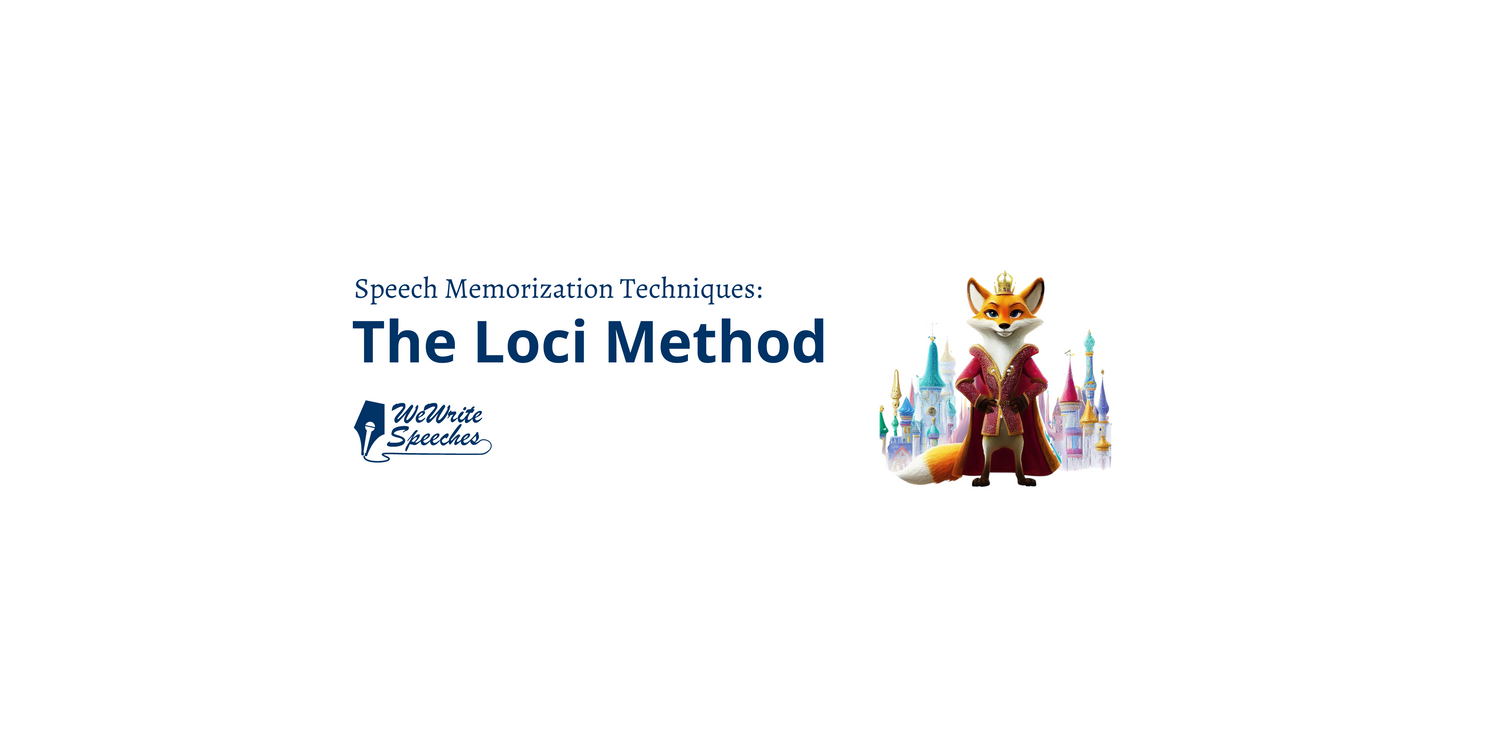 Harness the power of the Loci Method to remember your speech ...