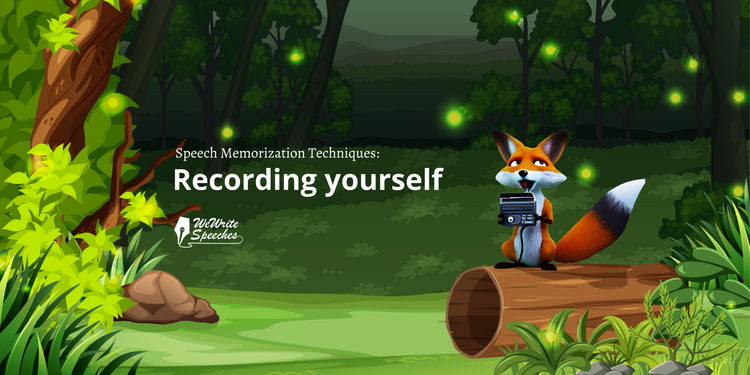 Recording your speech: a great way to aid recall – WeWriteSpeeches